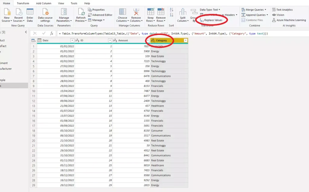 How To Find And Replace Multiple Values In Power Query 2 Methods